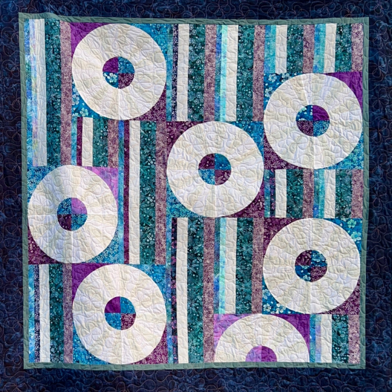 November 2024 Island Batik Ambassador Dresden Plate Blog Hop – Pink ...