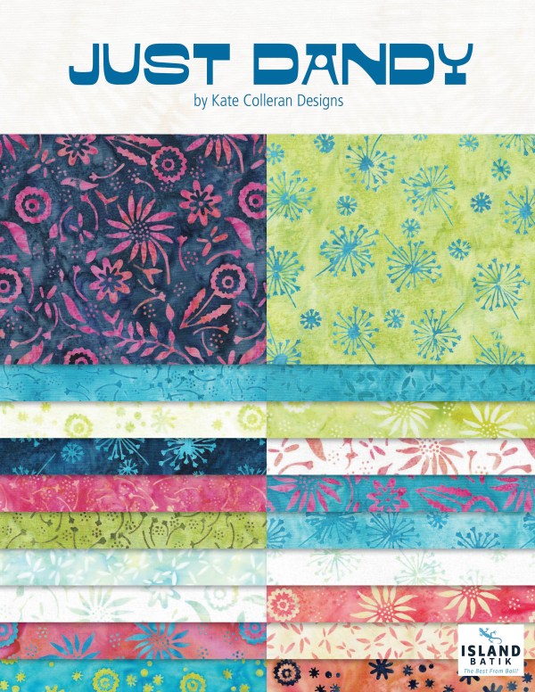 March 2025 Island Batik Challenge – Pink Tulip Quilting