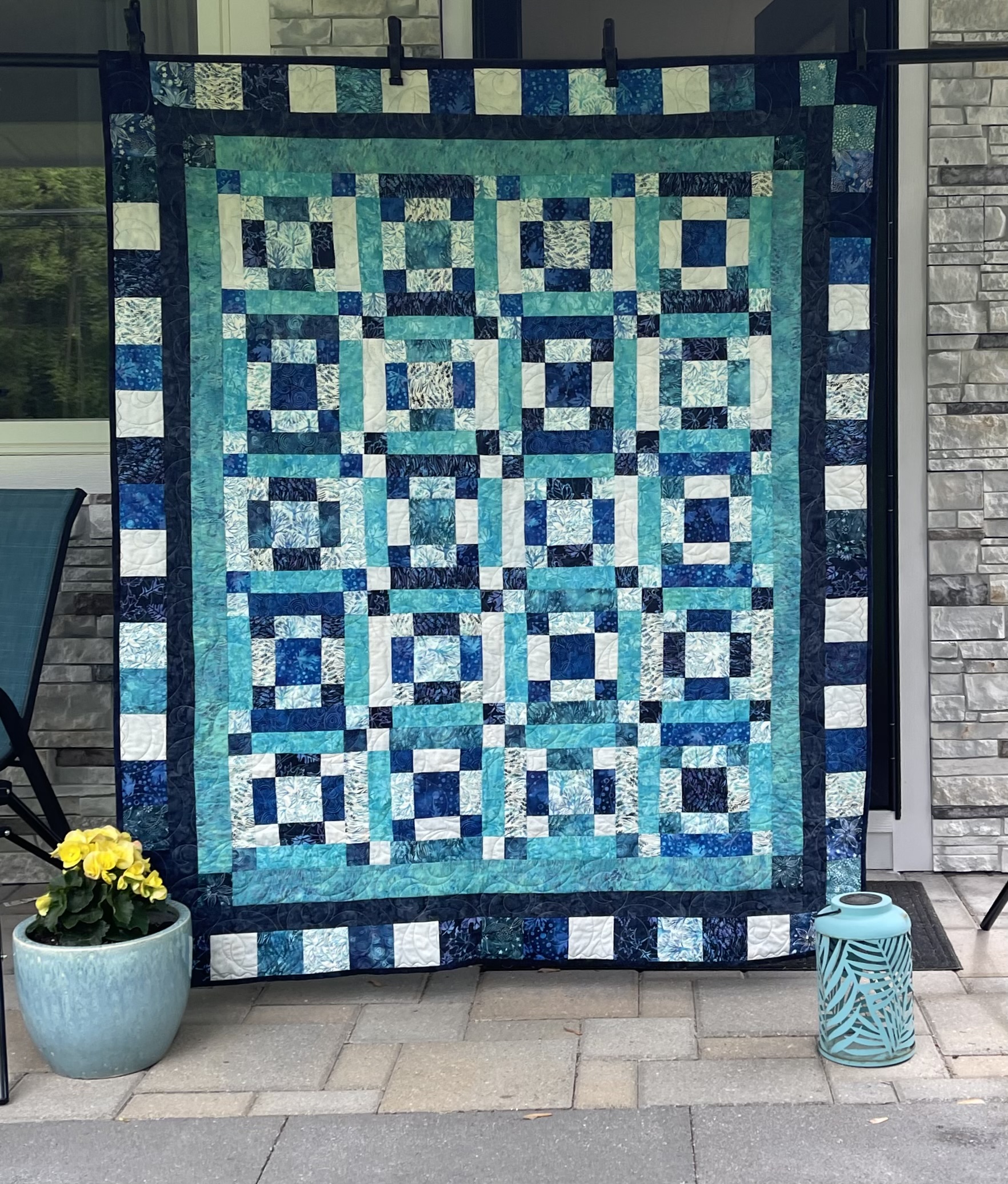 May 19, 2025, Irish Chain – Pink Tulip Quilting