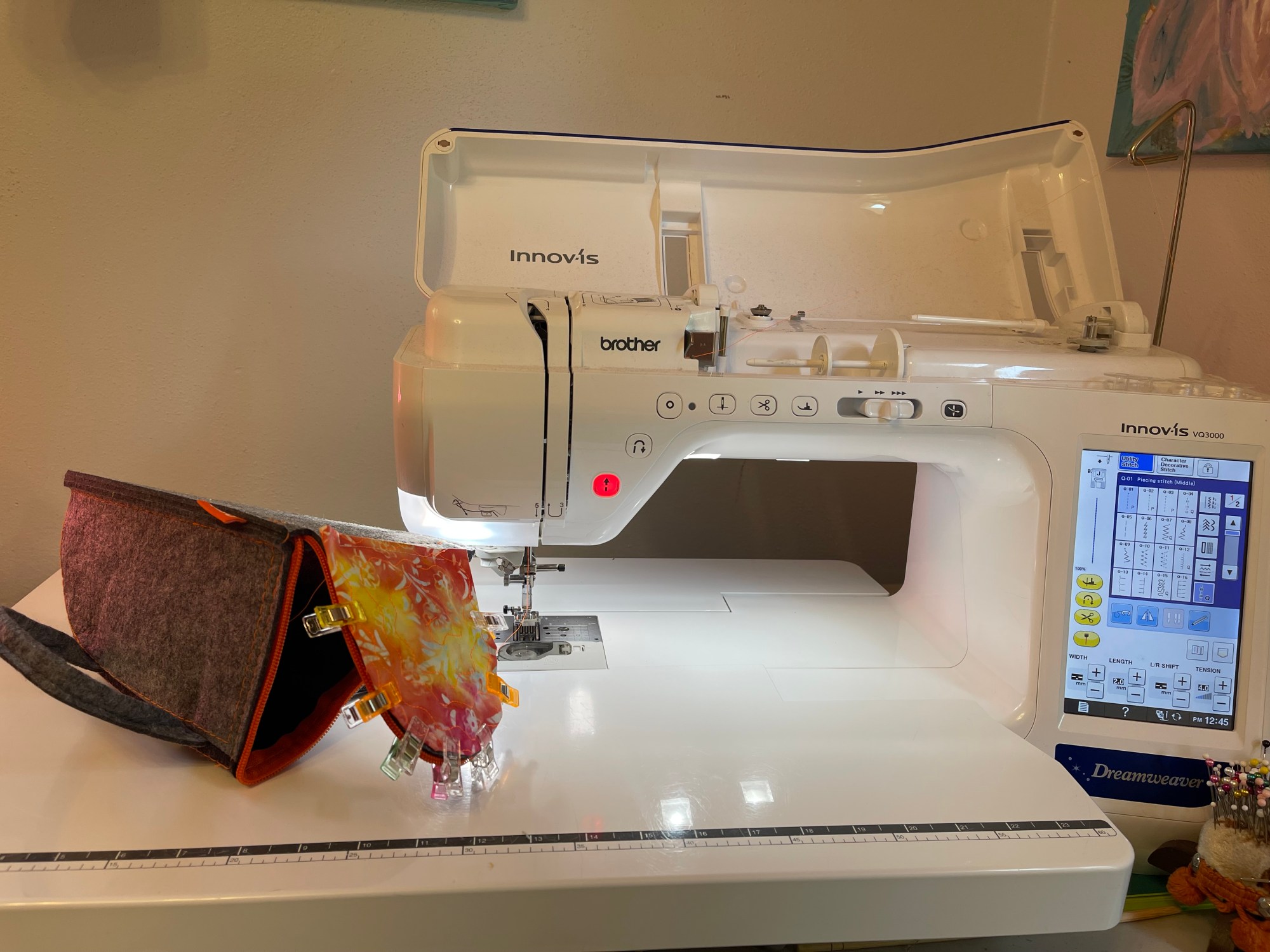 August 2025 Hot Stuff Challenge with Oliso – Pink Tulip Quilting